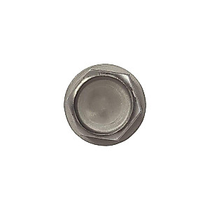 #14 x 3-1/2 Hex Washer Head Self Drilling Tek Screws Stainless Steel 410 Qty 25 842176156002