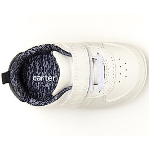 Carter's Every Step Baby Kyle-Bp First Walker Shoe, New White, 3 US Unisex Infant