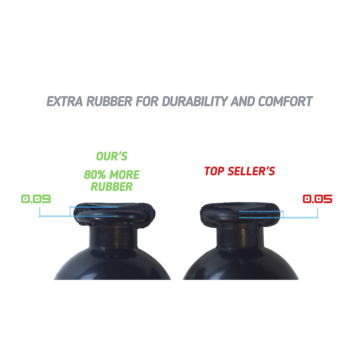 DABBLER GAMING XBOX Thumbstick Replacement Kit - black replacement joysticks for XBOX ONE - Comfortable and durable grip - Analog joysticks (4pcs), xbox screwdriver, pry tools, and extra screws. (1)