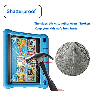 KXOYJAD Screen Protector for 8 Kids(2022)/8 Kids Pro, Tempered Glass Film(2 Pack)