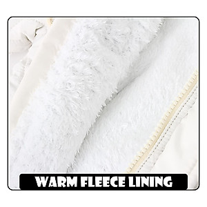 IBOBOOM Baby Boys Winter Clothes Toddler Snowsuit Infant Girl Snow Bib Suit 12-18 Months