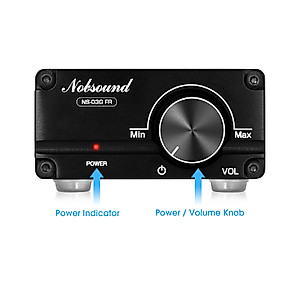Nobsound 100W Full Frequency Mono Channel Digital Power Amplifier Audio Mini Amp (Black)