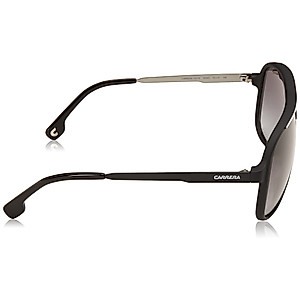 Carrera mens Carrera 1007/S Sunglasses, Matte Black/Dark Gray Gradient, 62mm 10mm US