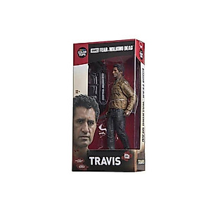 McFarlane Toys Entertainment Earth Fear The Walking Dead TV Travis Manawa Collectible Action Figure, 7 inches (14673-8)