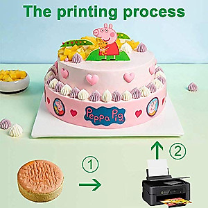 400ML Bakey Ink Refill for Epson C88 C88+ WF7710 ET2720 ET15000 WF3640 WF7110 WF7210 WF3610 Inkjet Cake DIY Printers