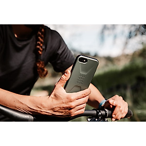 URBAN ARMOR GEAR UAG Designed for iPhone SE (2022) Case [4.7-inch Screen] Sleek Ultra-Thin Shock-Absorbent Civilian Protective Cover, Olive