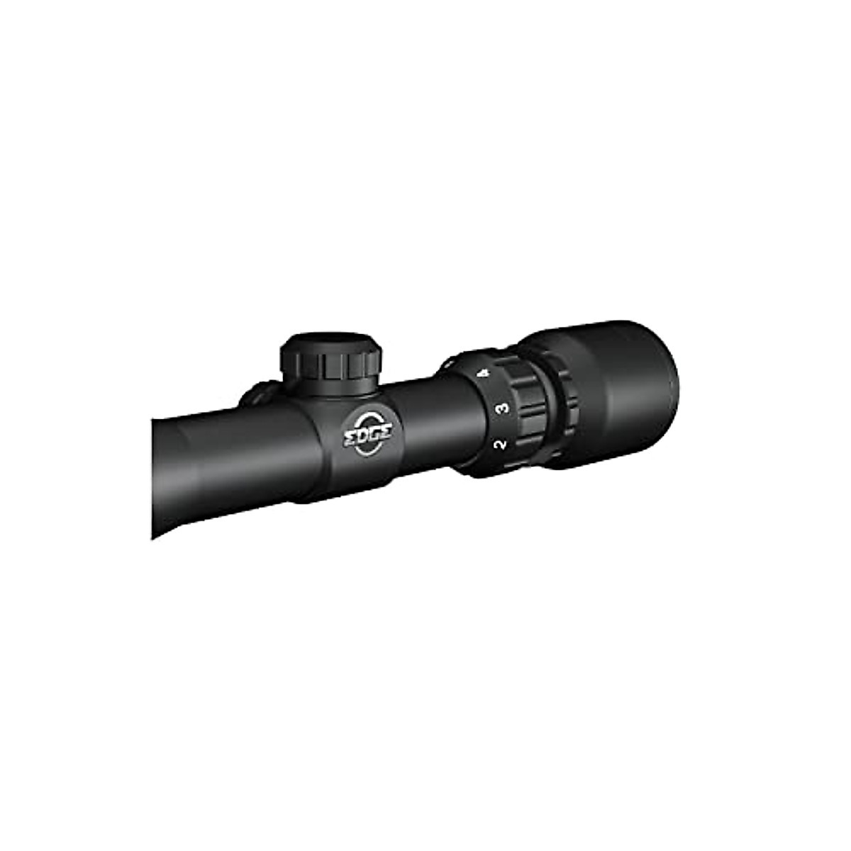 BSA Optics Edge Pistol Scope 2-7x32mm 30/30 Duplex Reticle, Black Matte