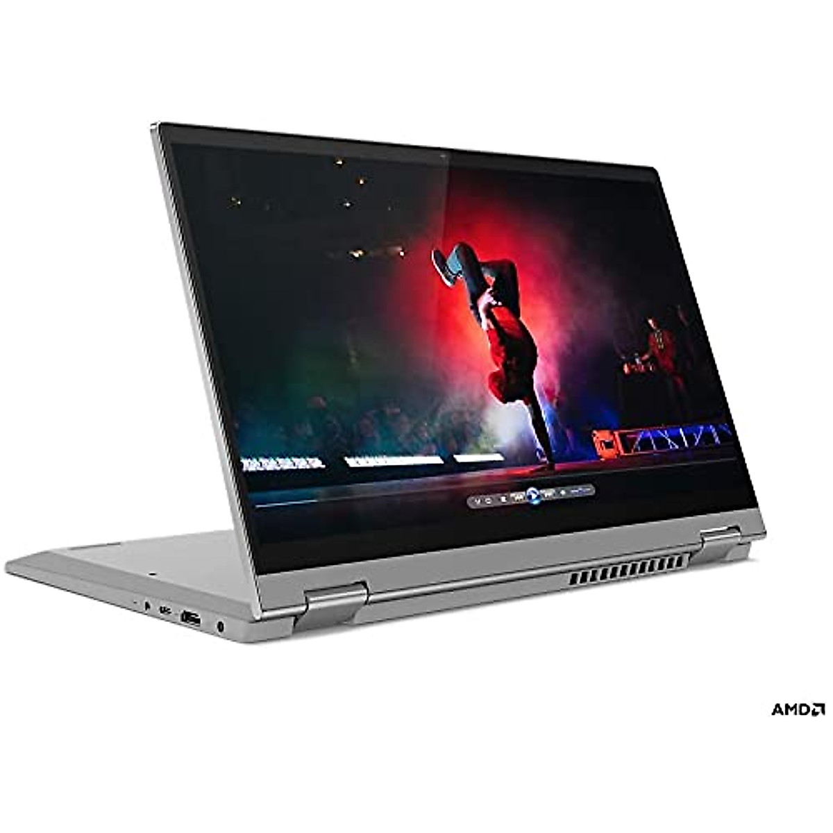 Lenovo Flex 5 14" FHD IPS 2in1 Touch Screen Laptop, 6-core AMD Ryzen 5 4500U (>i7-10710U), USB-C, WiFi, Fingerprint, Backlit KB, Webcam, HDMI, Win 10 Home, 32GB MSD Card (8GB RAM | 512GB PCIe SSD)