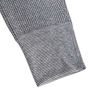 Fruit of the Loom Boys' Premium 2-Pack Thermal Waffle Bottom, Heather Greystone/Natural, 14-16