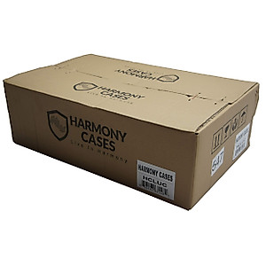 Harmony Audio HCLUC Flight 22" x 13" x 5-3/8" Pick & Pluck Foam Utility Locking Case