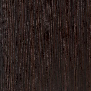 Convenience Concepts Newport 5 Tier Wide Corner Bookcase, Espresso