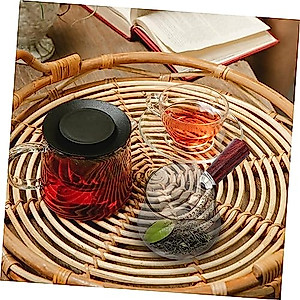 FUNOMOCYA Side Handle Fair Cup Useful Tea Dispenser Coffee Machine Accessories Arabic Coffee Pot Espresso Maker Stovetop Cezve Coffee Pot Espresso Machine Accessories Household Tea Cup Glass