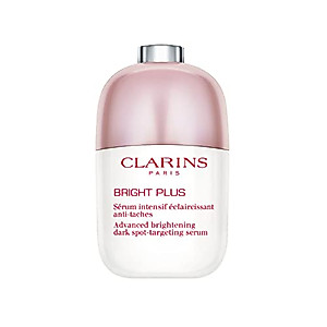 Clarins Bright Plus Serum | Skin Has A Healthy-Looking Glow and Skin Tone Is Visibly Improved* | Visibly Brightens and Boosts Radiance | Targets Dark Spots | Acerola Extract, Rich In Vitamin C | 1 Oz