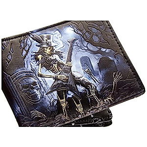 Nemesis Now Play Dead James Ryman Wallet 10cm Black, PU