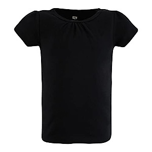 Hudson Baby Unisex Baby Short Sleeve T-Shirts, Cinnamon Pink Prints, 12-18 Months