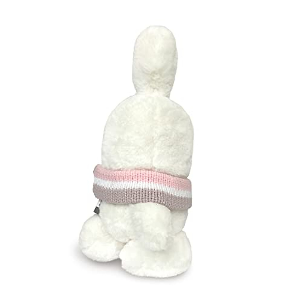 Booto Character Cute Shy Bunny Plush Stuffed Animal Toy Figure Doll, Medium, White