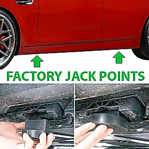 Car Rubber Jack Pad Frame Adapter Floor Slotted for Mercedes S CLK A M SLK B C E S GLC Jack Disk Pad Protector Tool Accessories