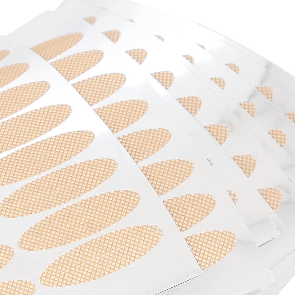 ZJchao Eyelid Tape, 240 Pairs Double Tapes Stickers Strip Sticker with Fork Rod Eyelids Big Eye Makeup Tool for Saggy Hooded Droopy Uneven Mono-Eyelids