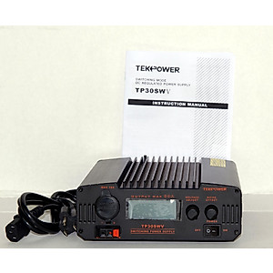 TekPower TP30SWV 30 Amp DC 13.8V Digital Switching Power Supply with Noise Offset