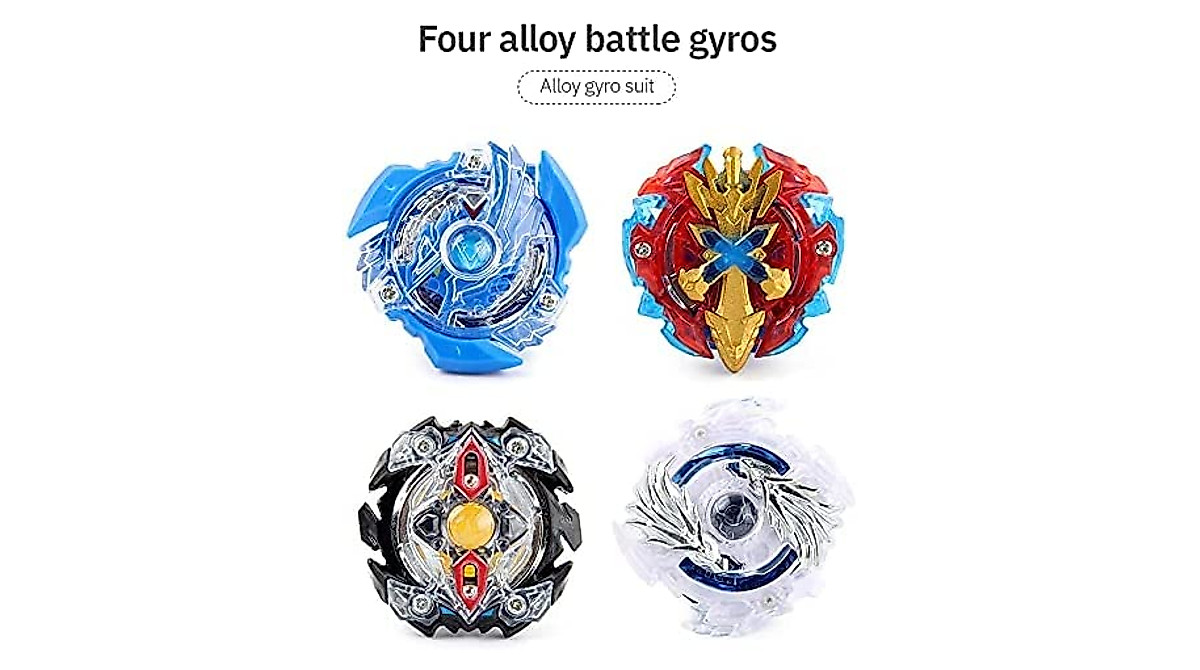 OBEST Bey Battling Gyro Tops Burst Set with Launchers & Arena