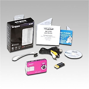 Argus DC-3190 3.2MP 4X Digital Zoom Camera/PC Camera (Silver)