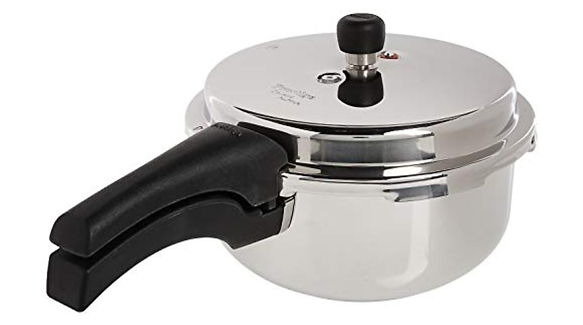 Prestige Stainless Steel 5L Deep Pressure Pan - Cook Faster, Safer