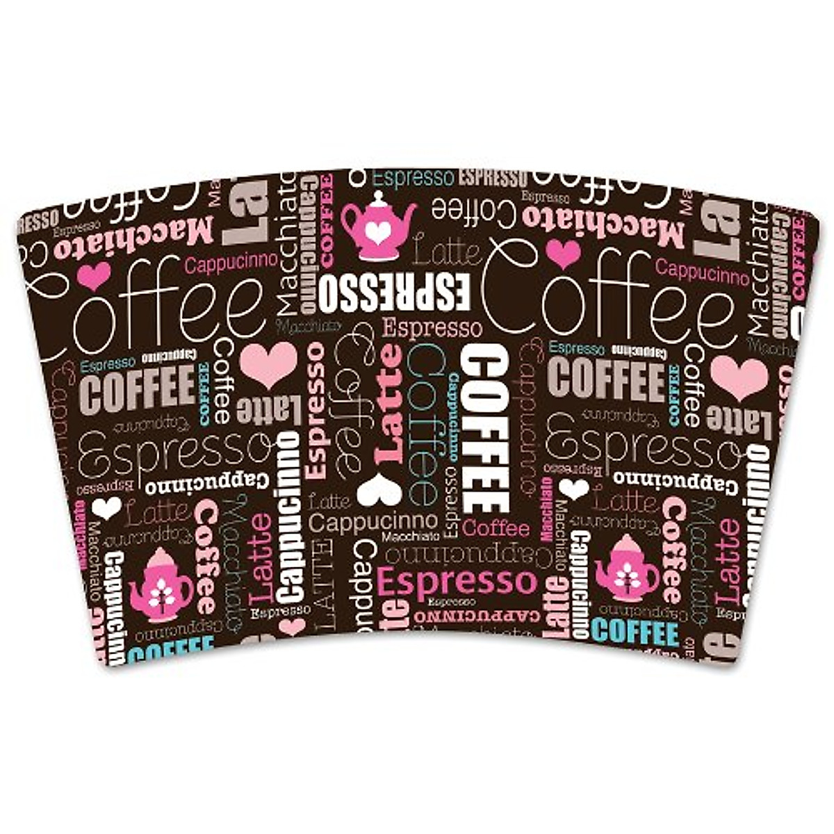 Mugzie Coffee Montage "Mini" Travel Mug with Insulated Wetsuit Cover, 12 oz, Black