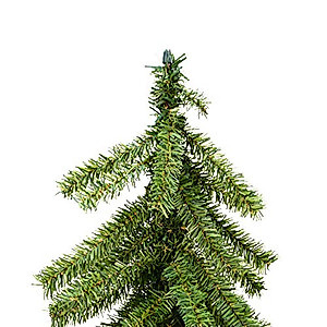 Vickerman 4' 5' 6' Natural Alpine Artificial Christmas Tree Set, Unlit - Faux Christmas Tree Set - Seasonal Indoor Home Decor