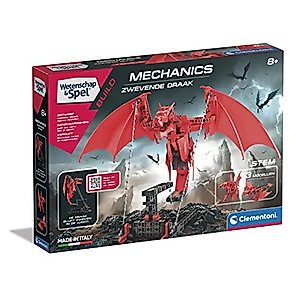 Clementoni Science & Game Robotics - Floating Dragon, STEM Kit, Toy Robot for Kids, 8+ Years, 66991