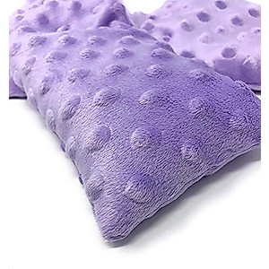 Large 14x5.5” Heating Pad & Cold Herbal Shoulder Wrap-Microwavable Heating & Cooling Neck Wrap- Hot Heated Pad with Moist Heat Therapy for Back Pain, Migraine Relief & Muscle Relaxation (Lavender)