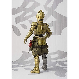 BLUEFIN Bandai Tamashii Nations Meisho Movie Realization Honyaku Karakuri C-3PO "Star Wars" Action Figure, Multi, One-Size