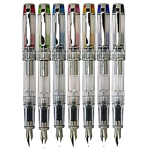 Pilot Prera Iro-Ai Fine-Nib Transparent Black Body Fountain Pen (FPRN-350R-TBF)