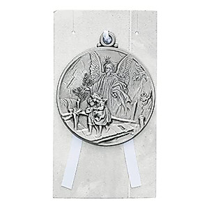 1 X McVan Inc. Guardian Angel Crib Medal 2-3/4" Overall Length - Décor Gift Religious PW12-GA-MCVAN