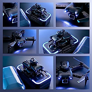 RHOOTZ S96 Foldable OAS Drones with 4K Camera for Adults Beginners, Mini FPV RC Quadcopter UAV for Kids Toys Gifts, with Altitude Hold, Headless Mode, Gesture Camera, Track Flight, Gravity Sensor