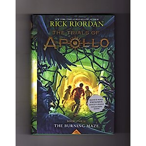 The Burning Maze (B&N Exclusive Edition) (The Trials of Apollo Series #3)