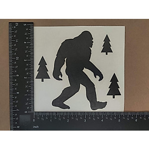 Sasquatch, Bigfoot, Hide and Seek Champion Decals (Black, Large ~5")