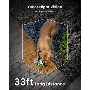 ieGeek Security Cameras Wireless Outdoor, 2K 3MP Battery Powered WiFi Security Camera with Spotlight & Siren Alarm 3 Pack, 2-Way Audio, Color Night Vision, AI Detection for Home Security,