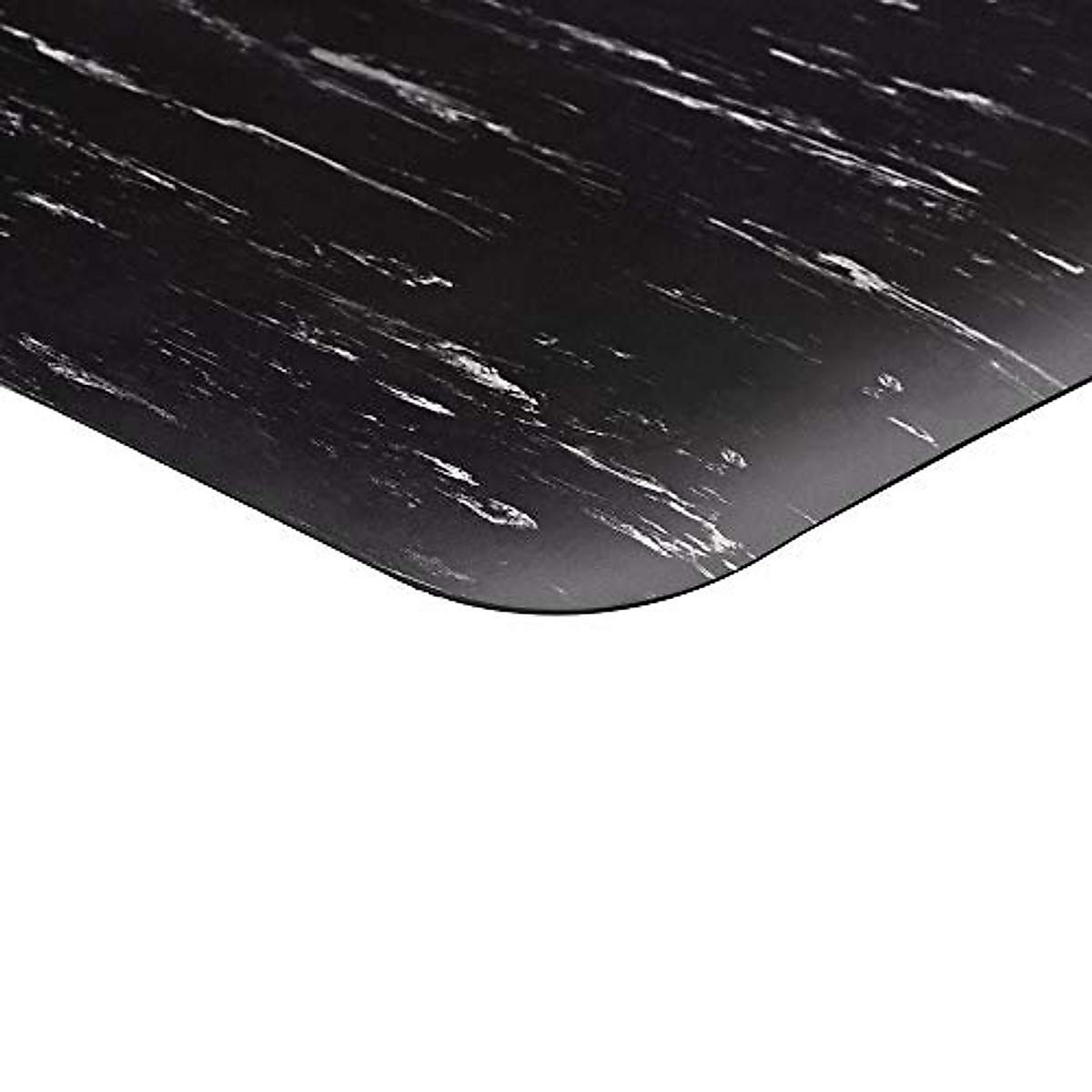 Amazon Basics Anti-Fatigue Mat Marbleized Composite Mat 7/8" Thick 3x5 Black/White