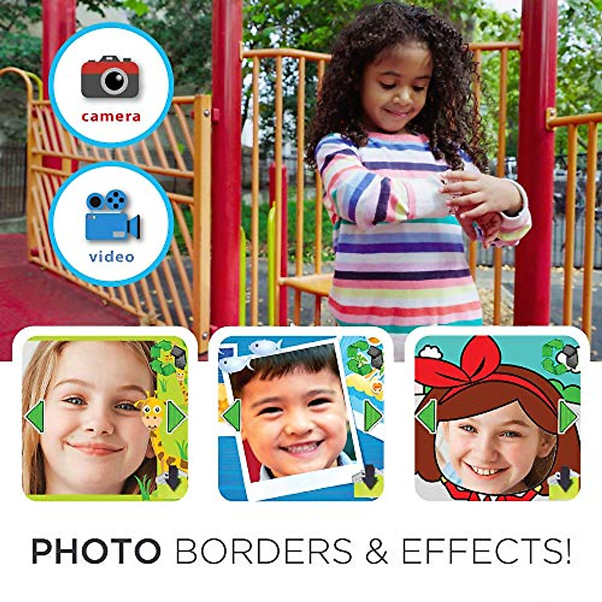 Wonder Woman PlayZoom Kids Smartwatch - Video and Camera Selfies Music Learning Educational Fun Interactive Games Touch Screen Sport Digital Watch Birthday Gift for Kids Toddlers Boys Girls Fun Prints