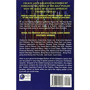 Candle Burning Magic with the Psalms: Abridged Travel Edition