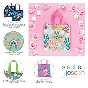 Stephen Joseph unisex child Gifts Medium Recycled Gift Bag, SHARK, Medium US