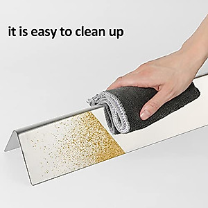 ATKKE 3-Pack 15.3 inch Flavorizer Bar Replacement for Weber 7635, Spirit 200 Series, Spirit E210 S210, E220 S220 with Front Control Knobs, Stainless Steel Heat Plates Shield Flavor Bars