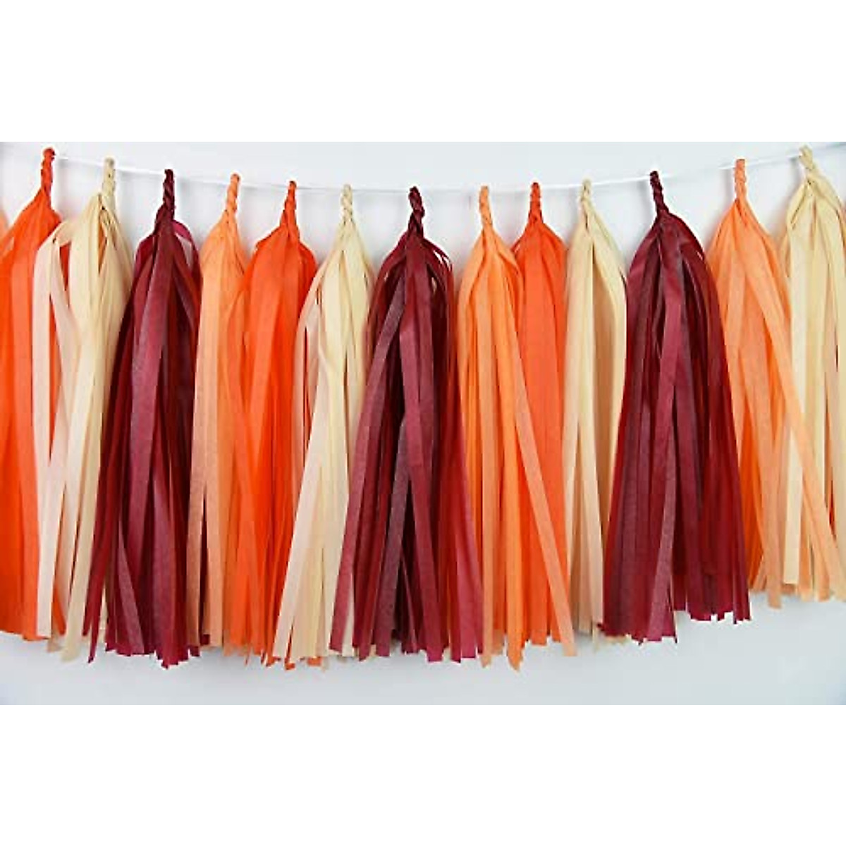 Fall Bridal Shower Decorations/Burgundy Fall Birthday Decorations Women/Burgundy Orange Champagne Party Decorations/Fall Wedding Decorations Maroon Burgundy Wedding/Thanksgving Party Decorations