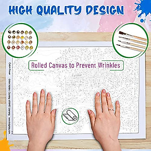 Paint by Number for Adults: Beginner to Advanced Number Painting Kit - Fun DIY Adult Arts and Crafts Projects - Kits Include - (Cabin Fever, 16" x 20" Unframed)