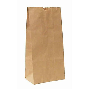 PAVILIA Kraft Paper Lunch Bags 30-pc