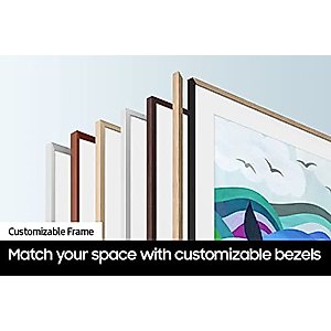 SAMSUNG QN50LS03BAFXZA 50" The Frame 4K UltraHD Smart QLED TV with an Additional 2 Year Coverage by Epic Protect (2022) (Renewed)