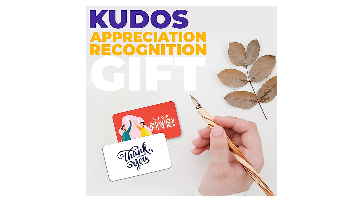 70 Kudos Cards: Appreciation, Thank You & Motivational Notes