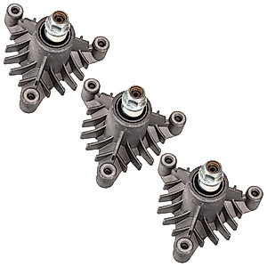 8TEN Spindle Mulching Blade Kit for AYP Husqvarna 46 inch Deck YTH 1746 1746A 1746B CT46185A YGT1846A 532143651