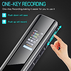 5-Star Compatible Inkjet Cartridge 64GB Professional Digital Voice Recorderr