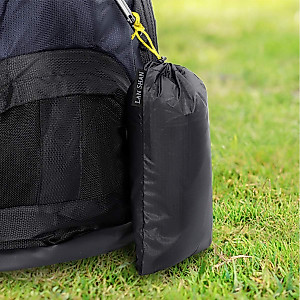 LANSHAN 1-2 Person Ultralight Waterproof Footprint Outdoor Camping Tent Tarp Canopy Blanket Picnic Ground Sheet Mat, Ultralight Tent Fitted, 2 Person